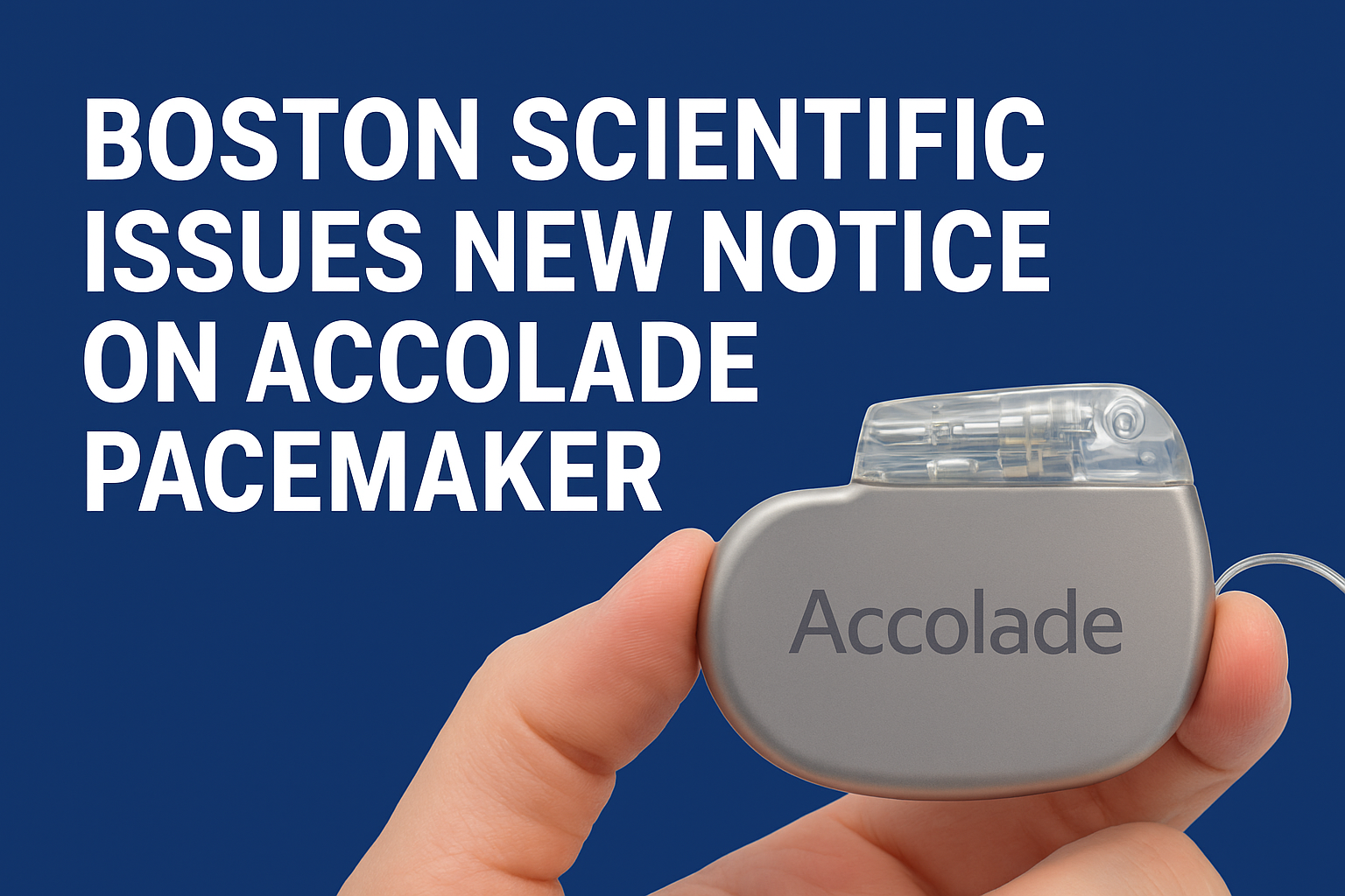 Boston Scientific Accolade Pacemaker Software Update - KBD Attorneys