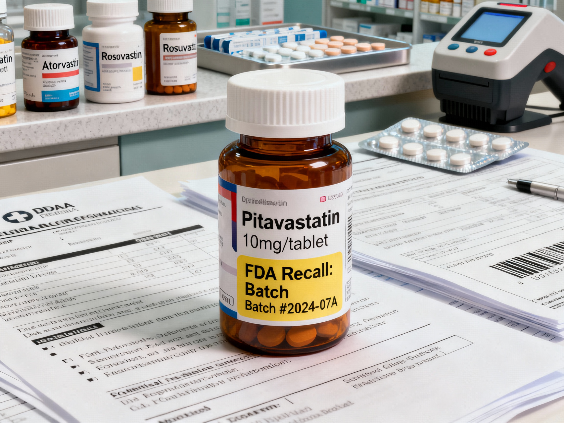 FDA Recall of Nearly 58,000 Bottles of Cholesterol Drug - KBD Attorneys